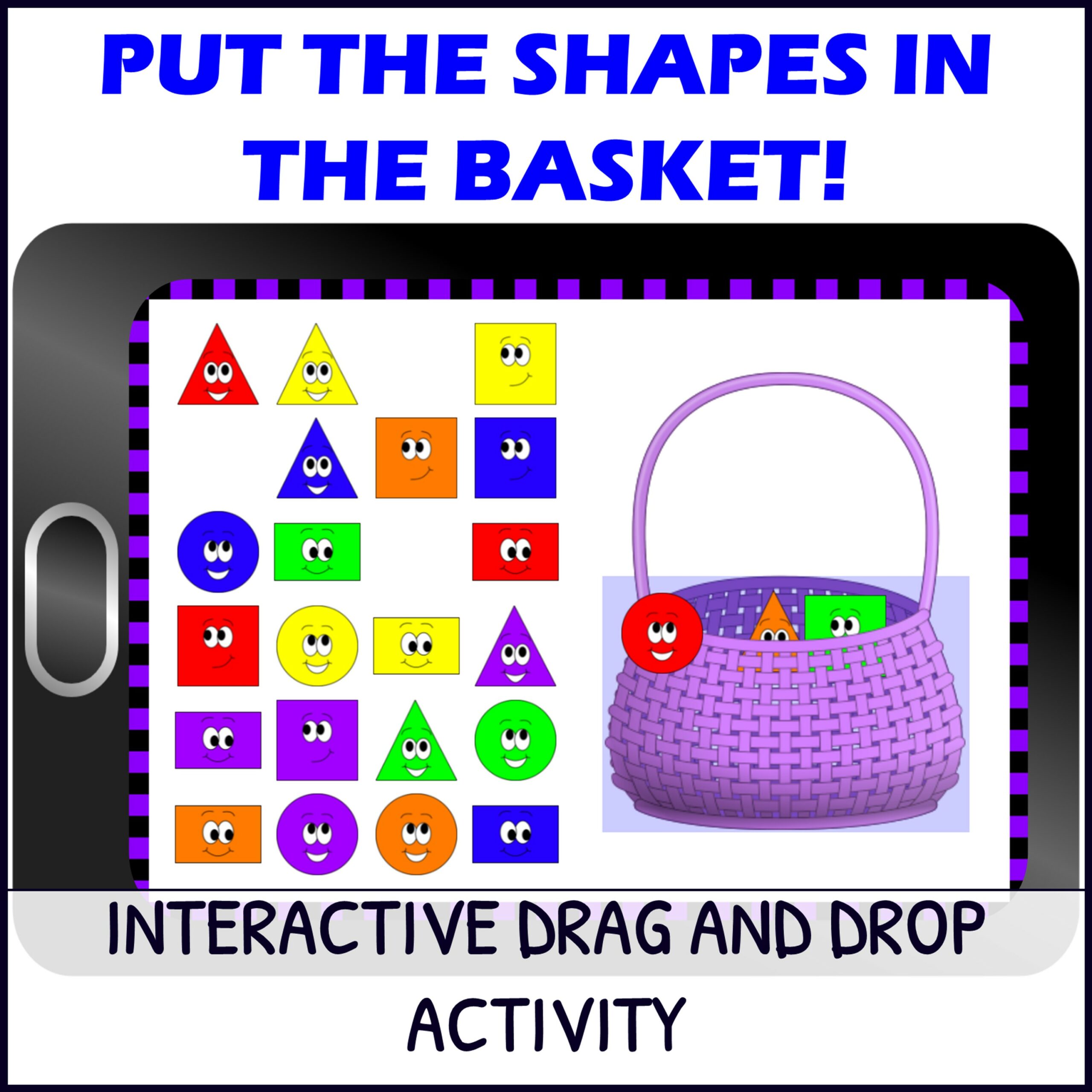 Auditory Memory Activity - Shapes and Colors 4 | Made By Teachers