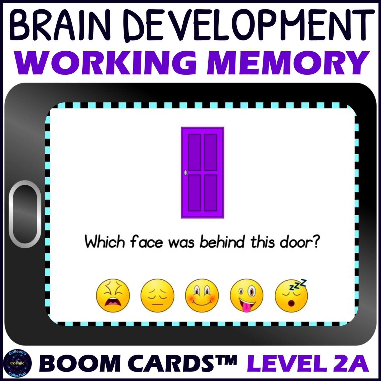 Working Memory Activity - Level 2A - Boom™ Cards | Made By Teachers