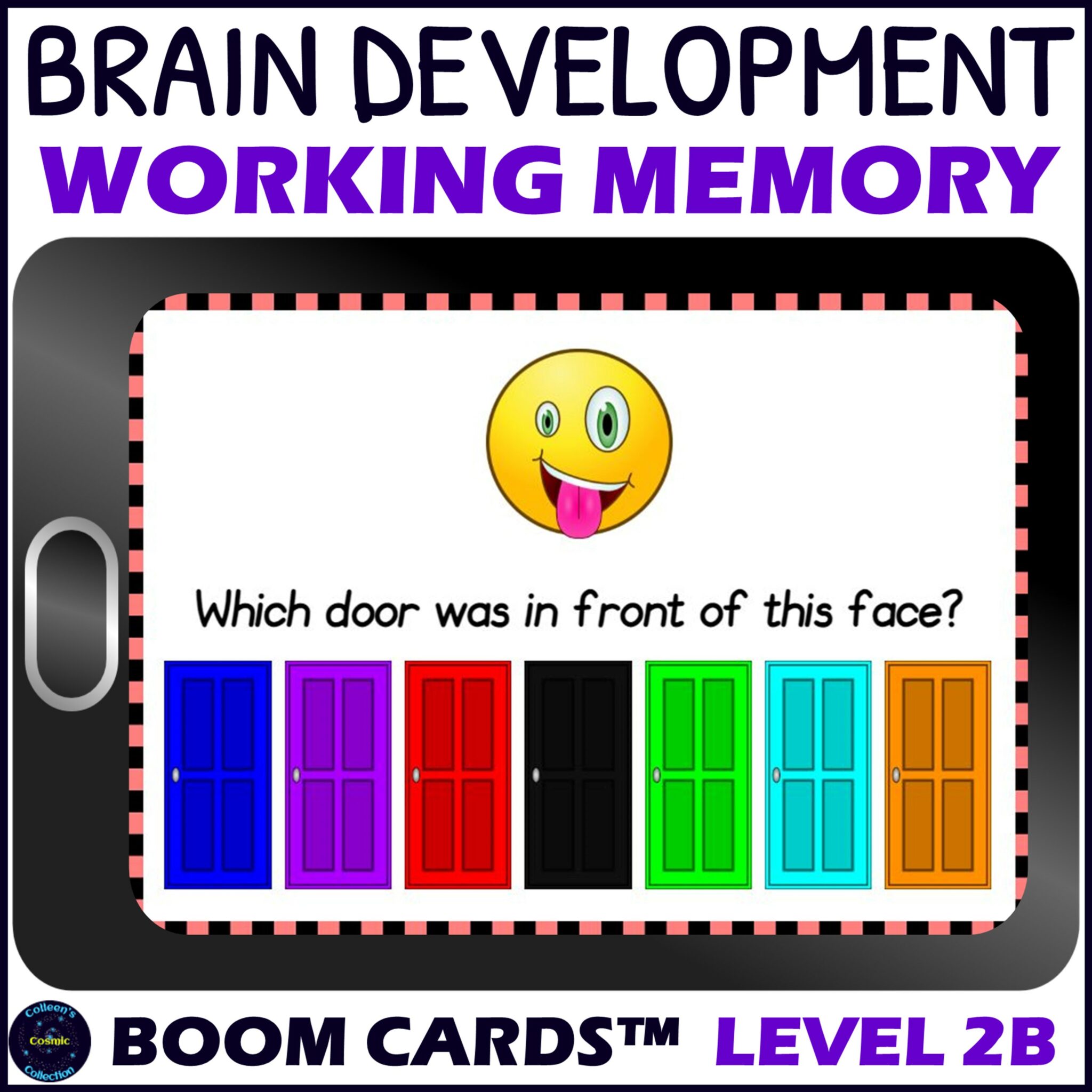 Working Memory Activity - Level 2B - Boom™ Cards | Made By Teachers