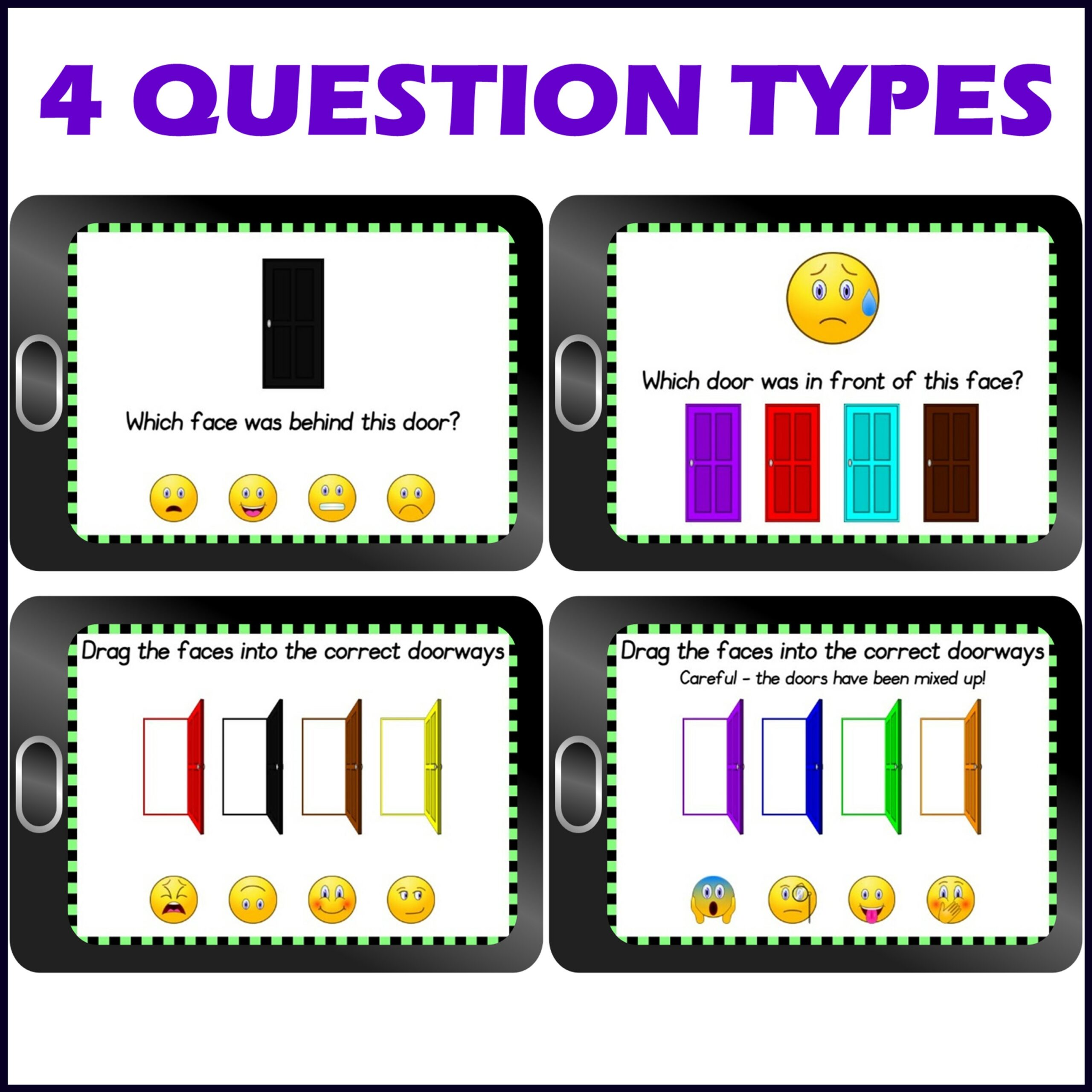 Working Memory Activity - Level 2 - Boom™ Cards | Made By Teachers