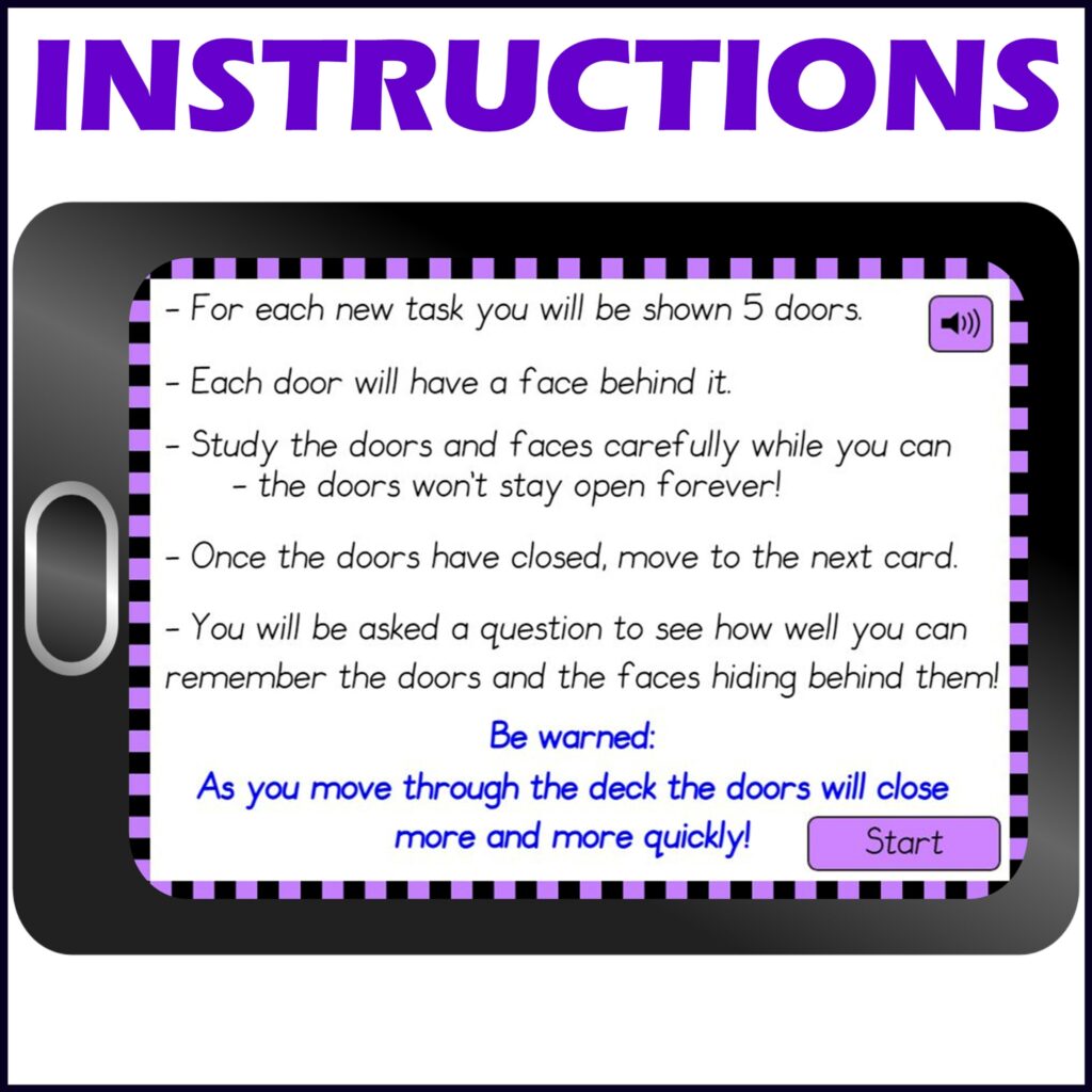 Working Memory Activity - Level 3C - Boom™ Cards | Made By Teachers