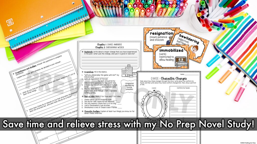 Restart Novel Study Unit | Made By Teachers