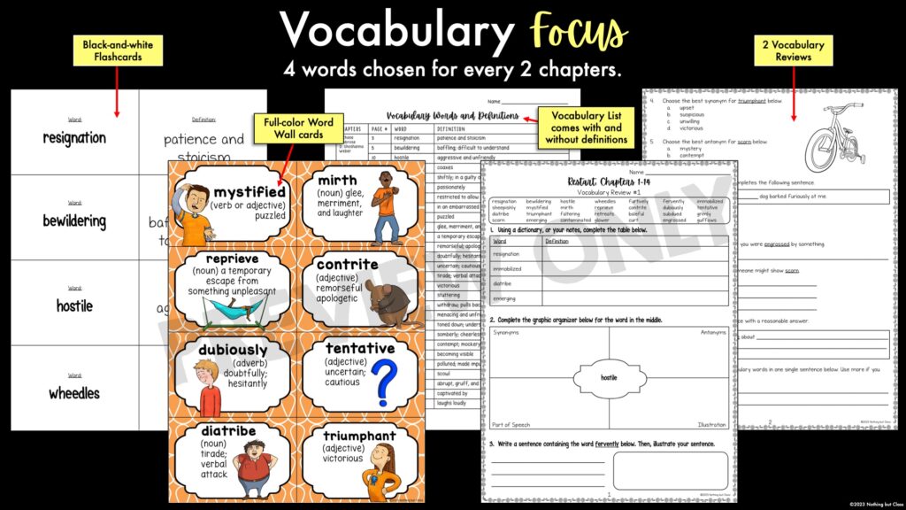 Restart Novel Study Unit | Made By Teachers