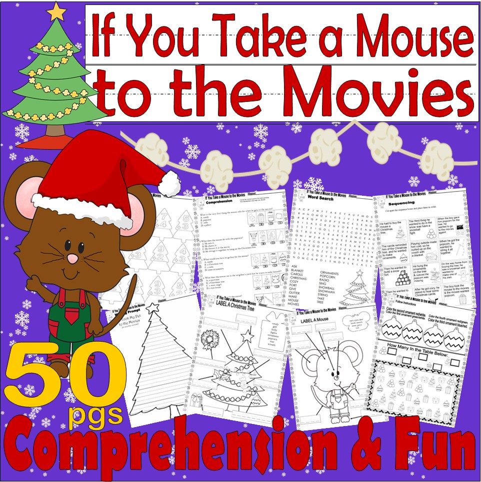 Laura Numeroff Read Aloud Book Companion BUNDLE 5 If You Give Take ...