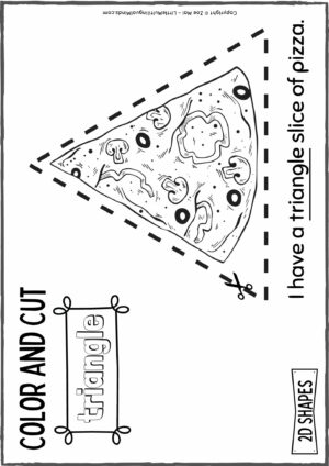 Kindergarten 2D Shapes Worksheet: TRIANGLES - Shape Sort, Shape Hunt ...
