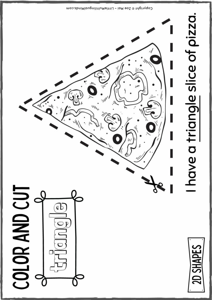 Kindergarten 2D Shapes Worksheet: TRIANGLES - Shape Sort, Shape Hunt ...