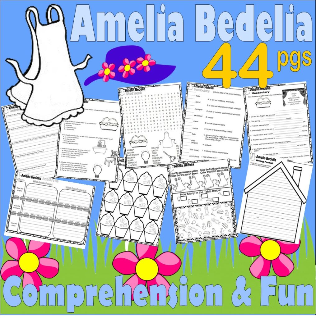 Amelia Bedelia Book Companion BUNDLE of 6 | Made By Teachers