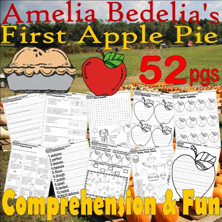 Amelia Bedelia Book Companion BUNDLE of 6 | Made By Teachers