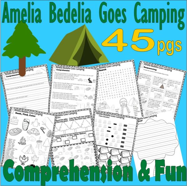 Amelia Bedelia Book Companion BUNDLE of 6 | Made By Teachers