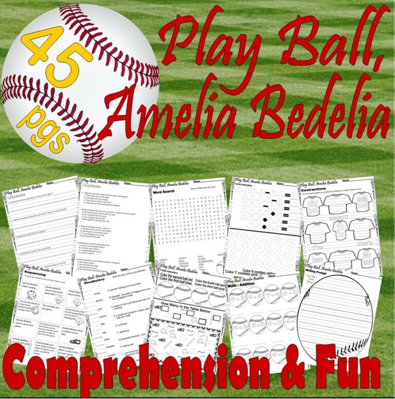 Amelia Bedelia Book Companion BUNDLE of 6 | Made By Teachers