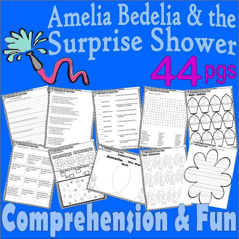 Amelia Bedelia Book Companion BUNDLE of 6 | Made By Teachers
