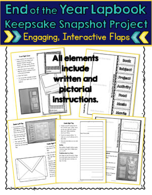 End of the Year Activities Memory Book Lapbook Keepsake | Made By Teachers