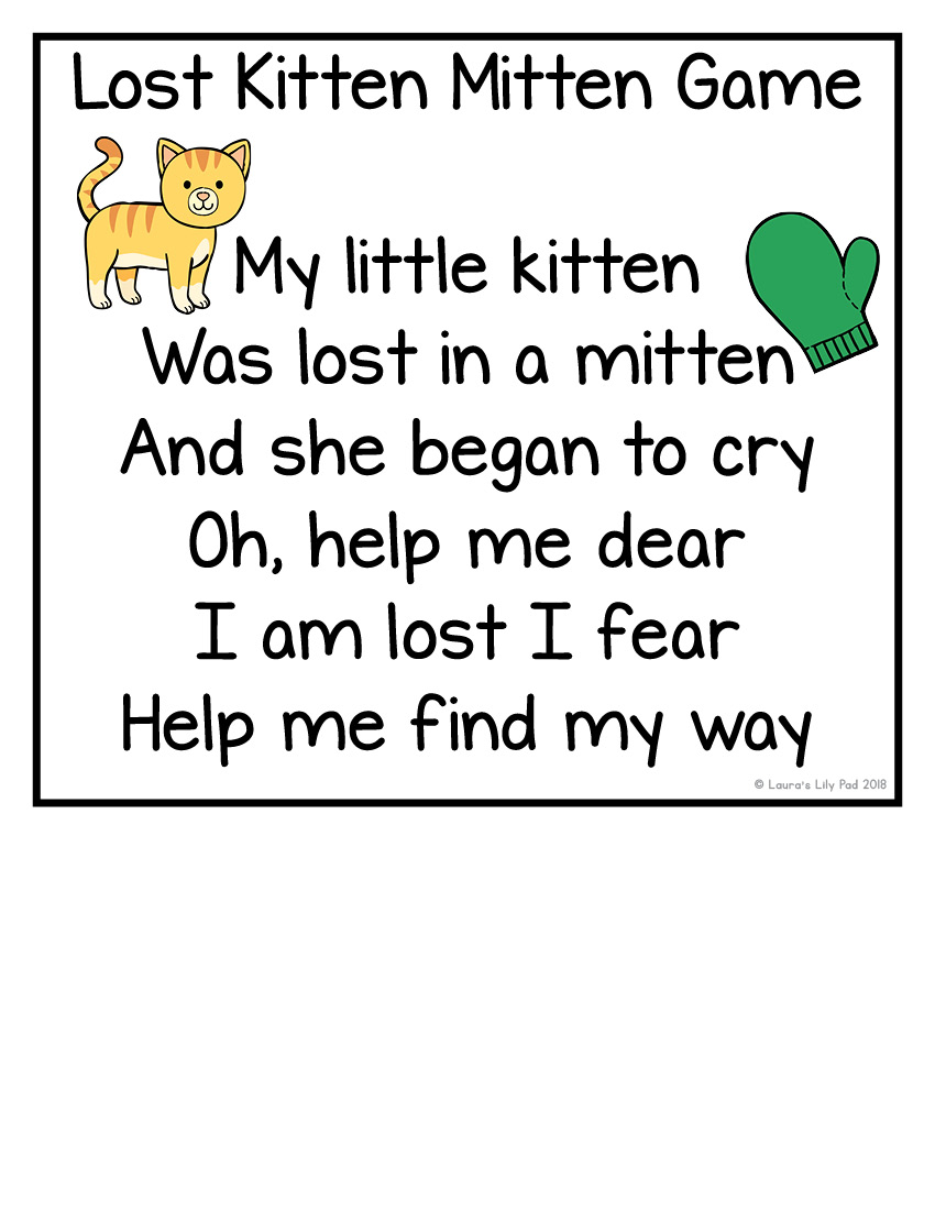 Lost Kitten and Mittens Games | Made By Teachers