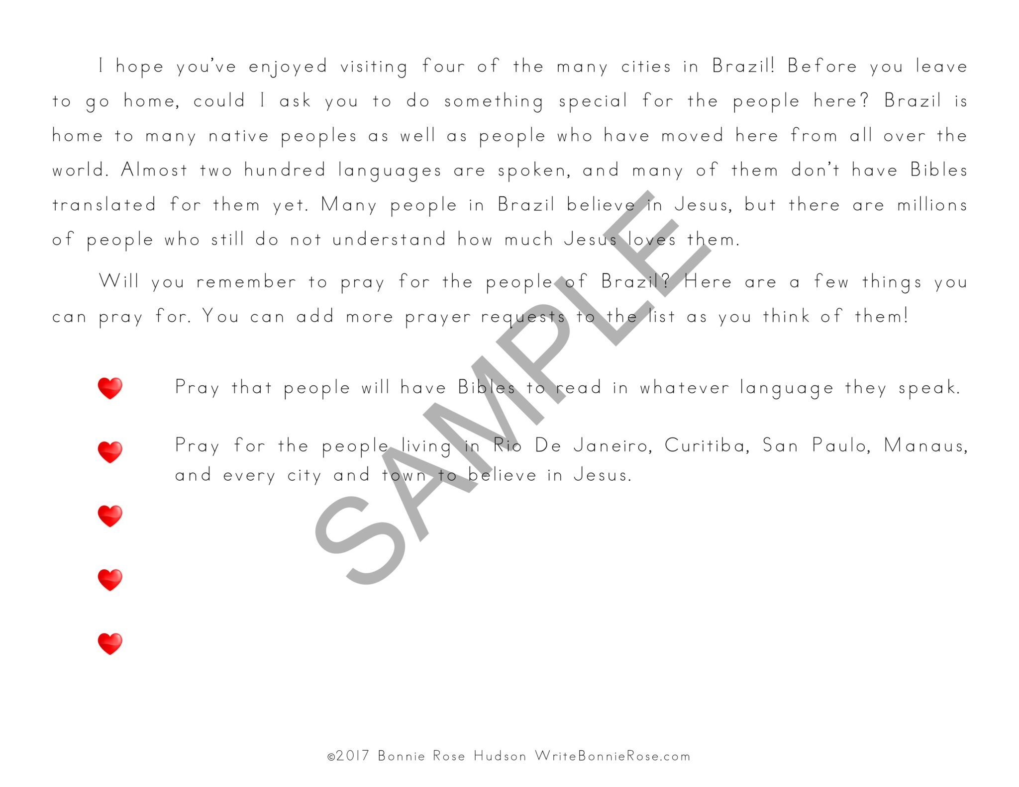 My Book About Brazil with Cursive Copywork | Made By Teachers