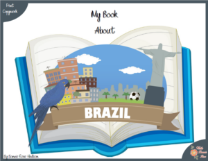 My Book About Brazil with Print Copywork | Made By Teachers