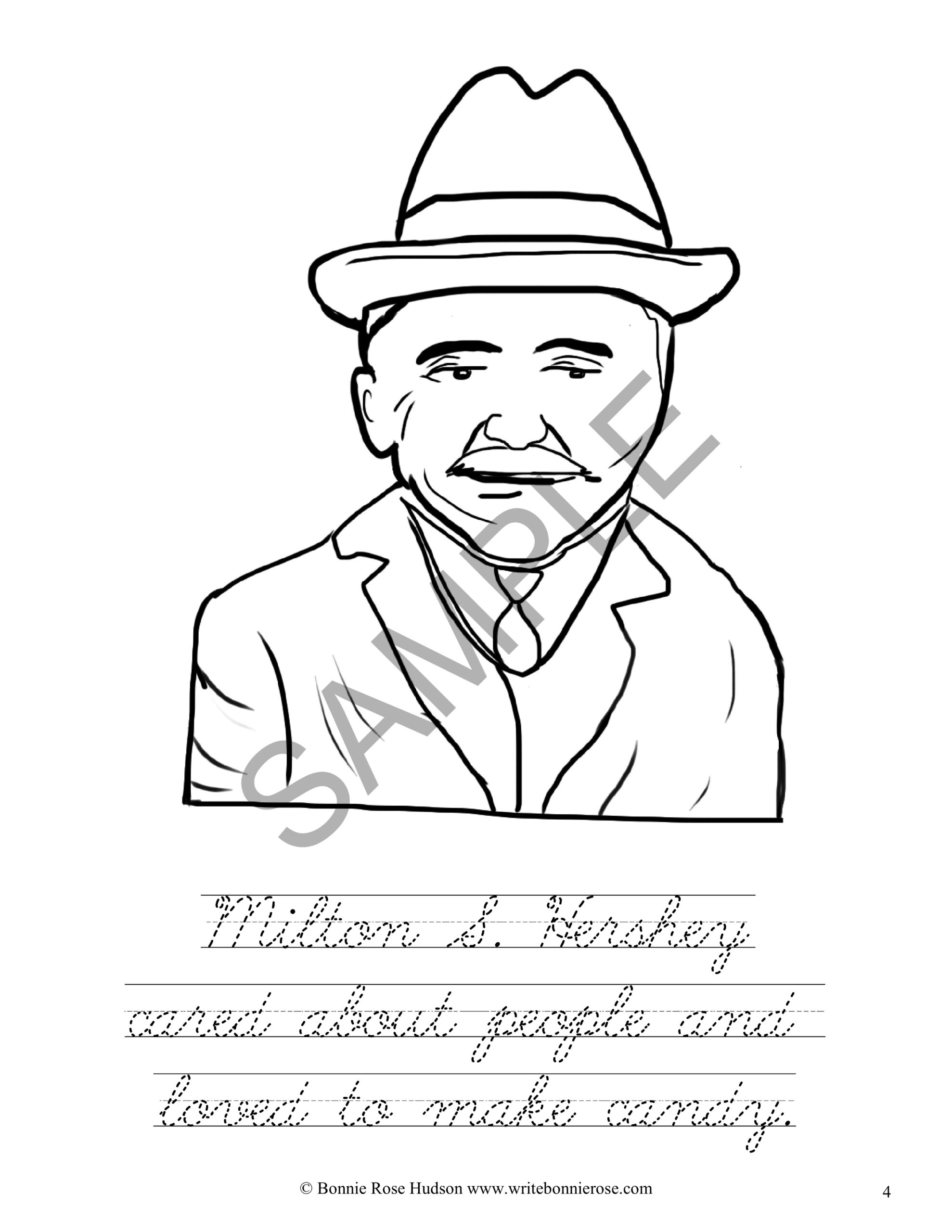 Milton Hershey Coloring Book (with Bonus Life Cycle of the Cacao Tree ...