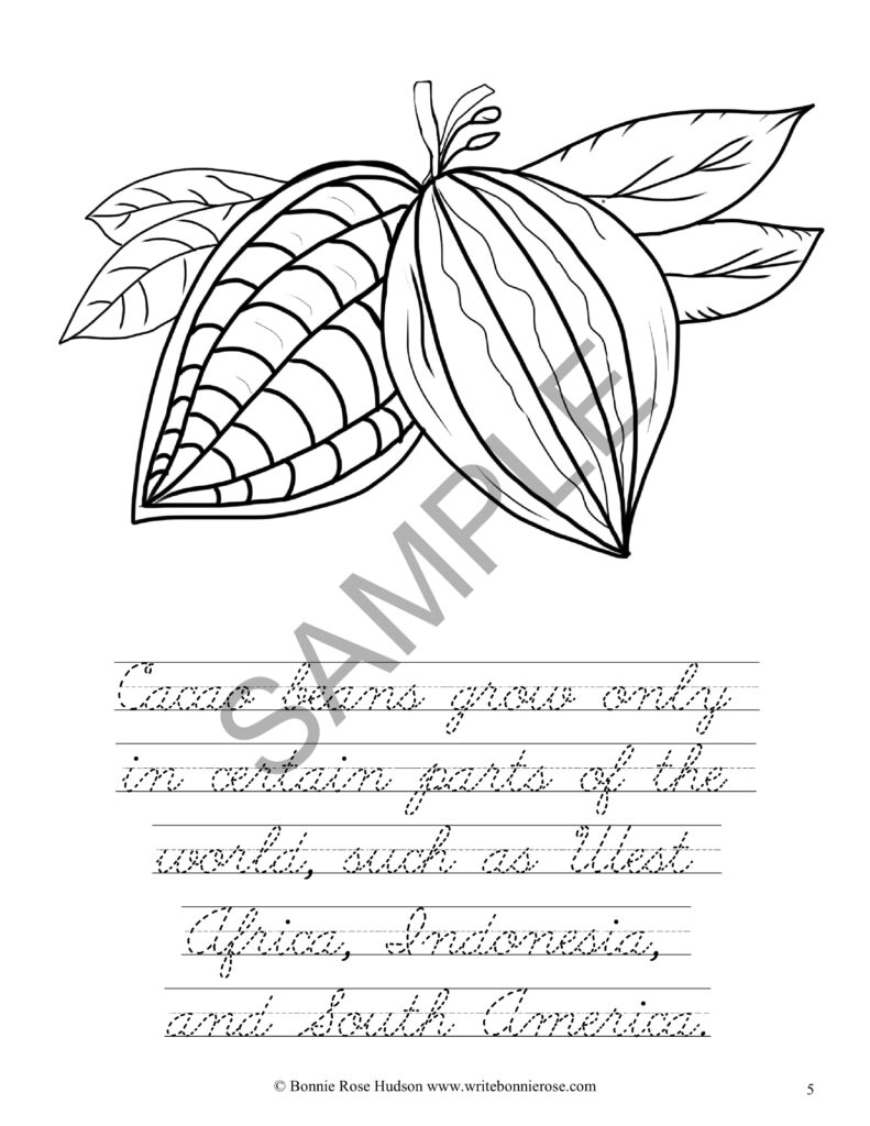 Milton Hershey Coloring Book (with Bonus Life Cycle of the Cacao Tree ...