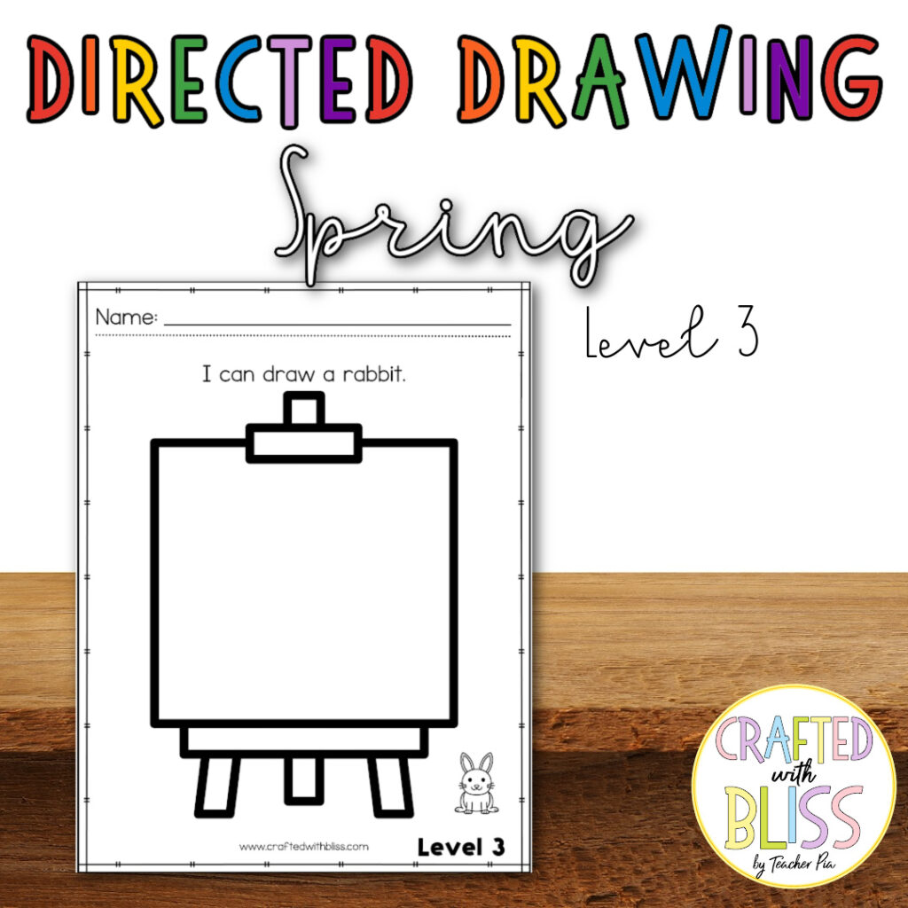 Spring Directed Drawing Worksheet Printable | Made By Teachers