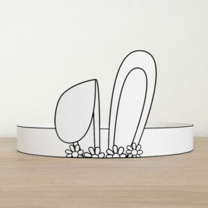 Easter Paper Crowns Headbands Printable Eggs Bunny Chick Craft Coloring ...