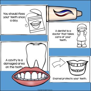 Dental Health Mini Book for Early Readers: Dental Health Month | Made ...