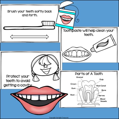 Dental Health Mini Book for Early Readers: Dental Health Month | Made ...
