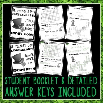 St. Patrick's Day ESCAPE ROOM | Made By Teachers