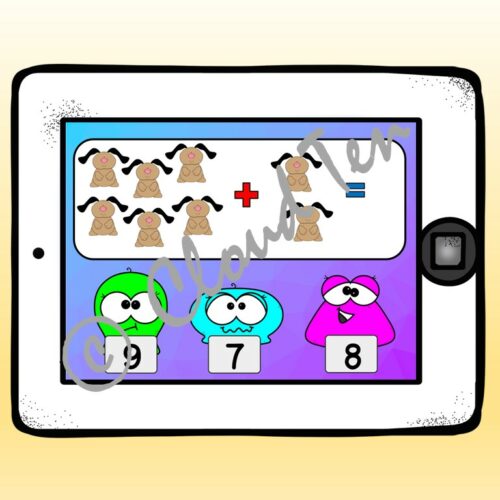 Sums to 10 Boom Cards™ | Digital Task Cards | Made By Teachers