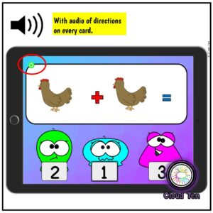 Sums to 10 Boom Cards™ | Digital Task Cards | Made By Teachers
