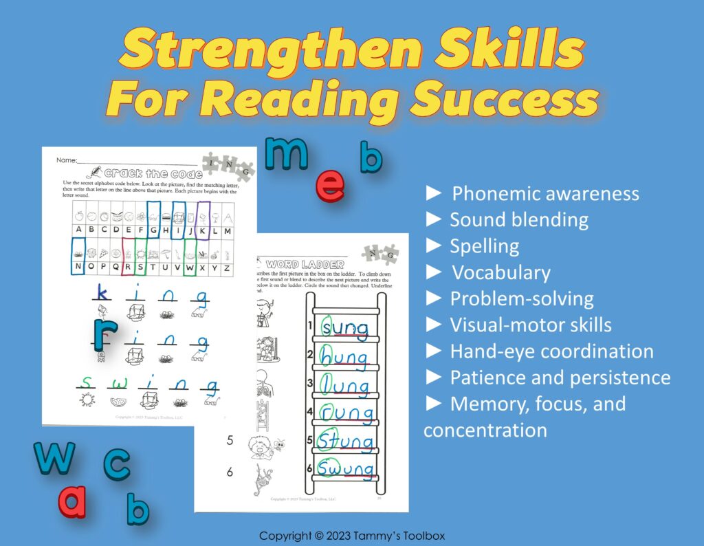 Decodable Welded and Glued Sound Word Family Puzzles | Made By Teachers