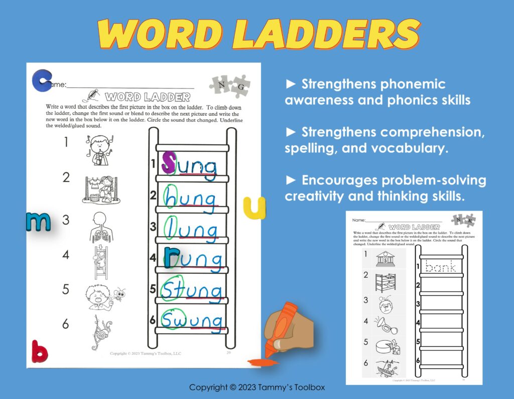 Decodable Welded and Glued Sound Word Family Puzzles | Made By Teachers