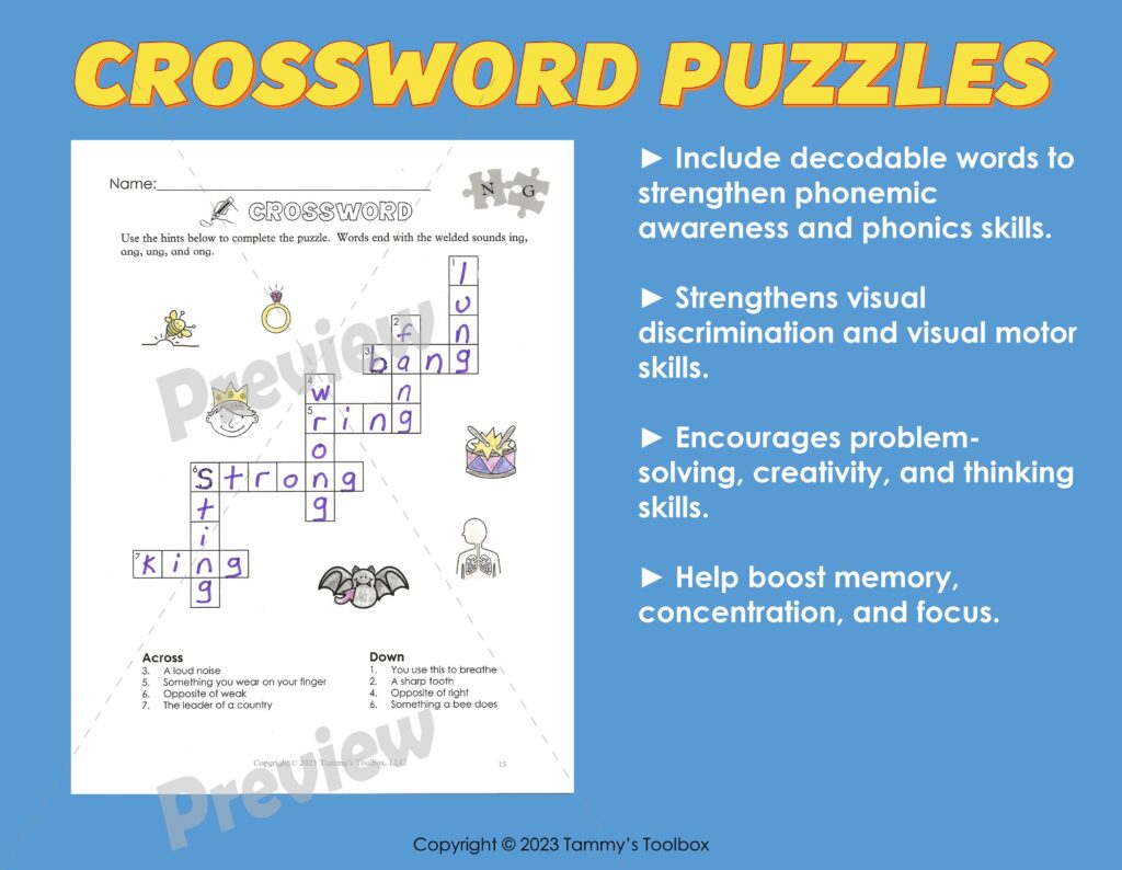 Decodable Welded and Glued Sound Word Family Puzzles | Made By Teachers