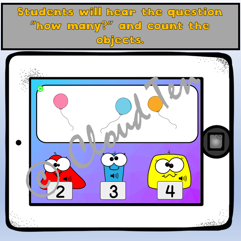 Counting Objects - Numbers 1 - 20 Boom Cards™ | Made By Teachers