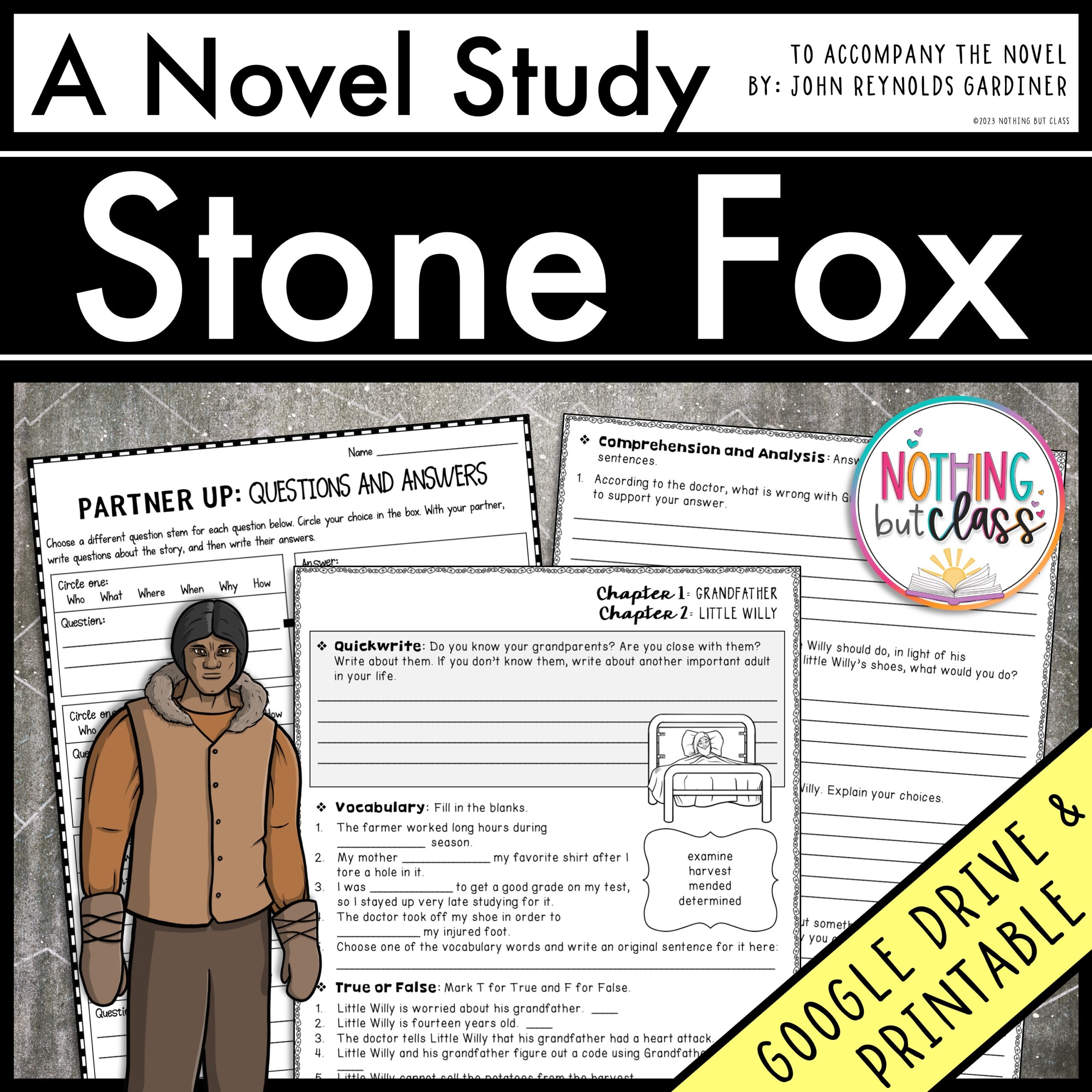 Fantastic Mr. Fox Novel Study Unit | Comprehension and Vocabulary with ...