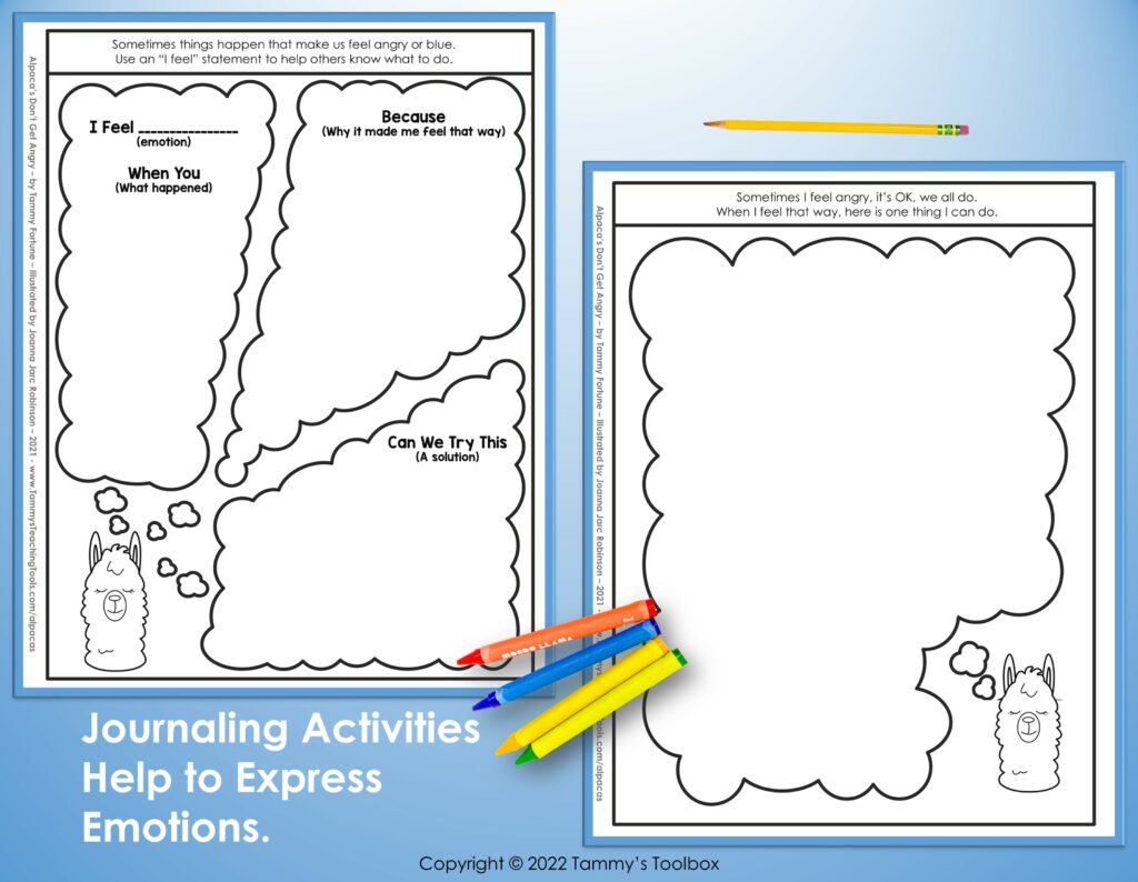 Free Anger Management and Social Emotional Learning Worksheets and ...