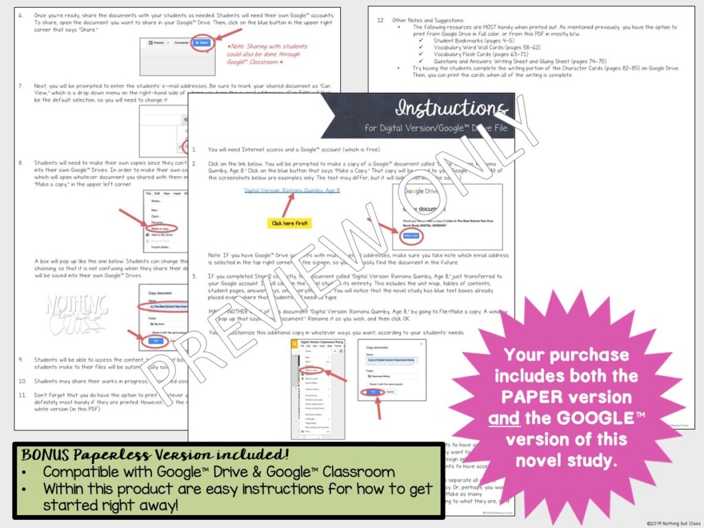 The Trumpet of the Swan Novel Study Unit | Made By Teachers