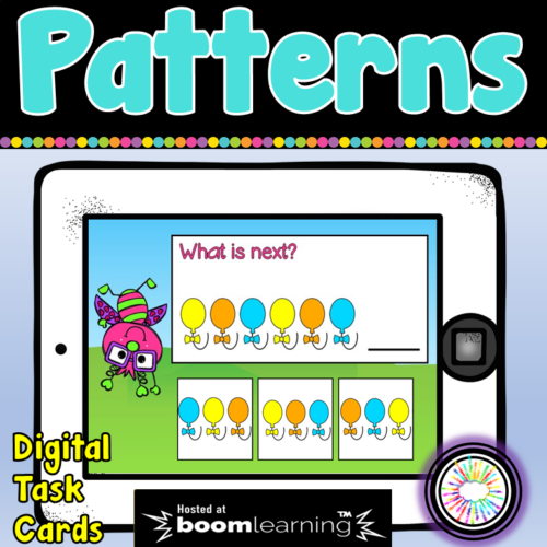 Patterns Sequencing Boom Cards™ | Made By Teachers