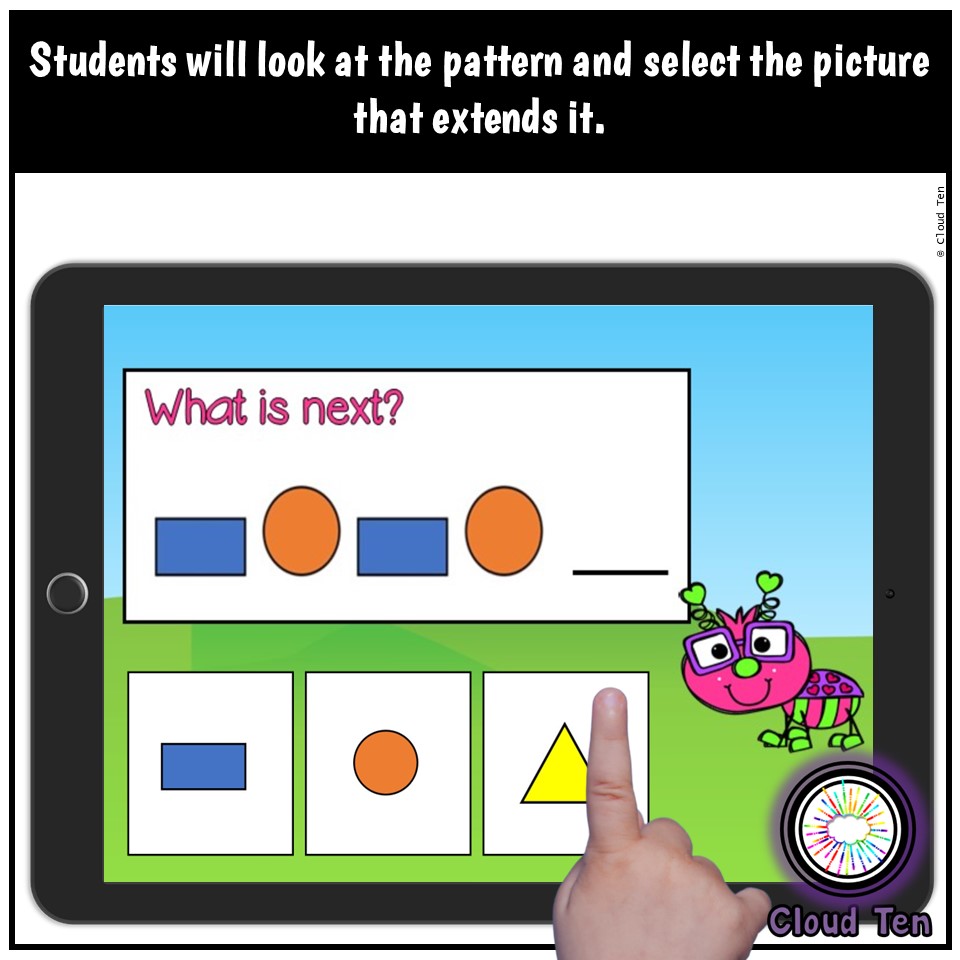 Patterns Sequencing Boom Cards™ | Made By Teachers