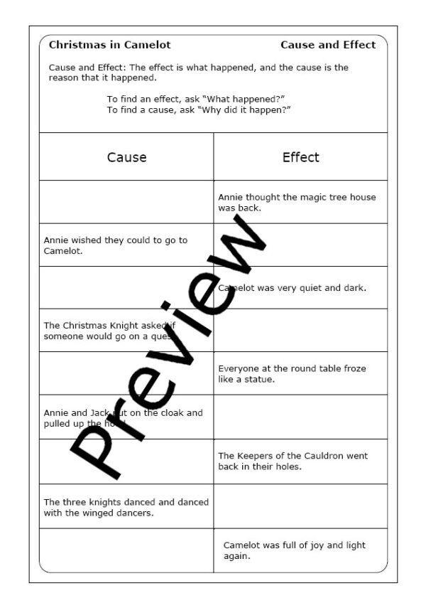 Merlin Mission #1 "Christmas in Camelot" worksheets | Made By Teachers