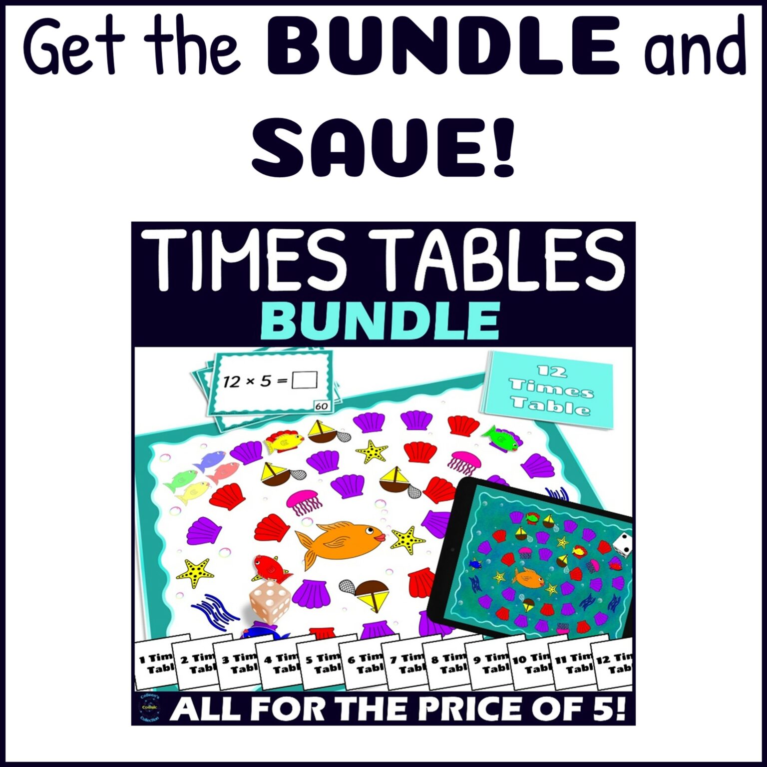 Times Tables Multiplication Board Game BONUS FILE | Made By Teachers