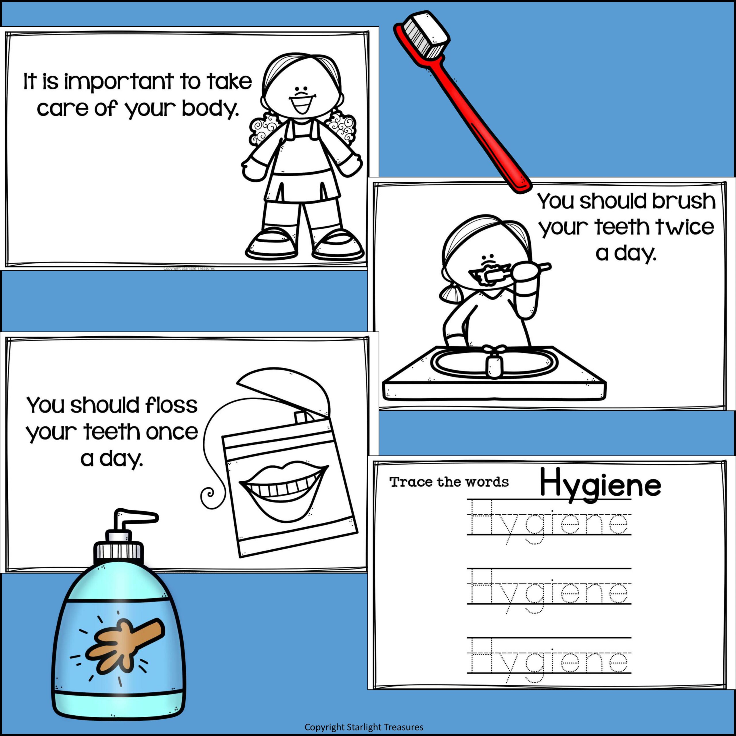 Personal Hygiene Mini Book for Early Readers | Made By Teachers