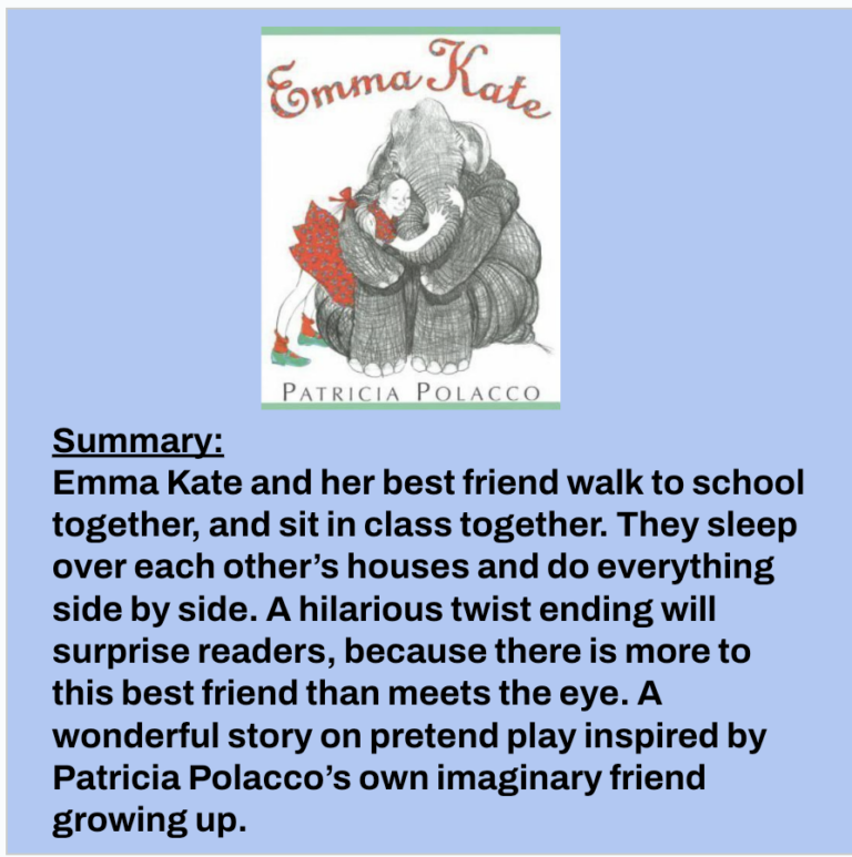EMMA KATE BY PATRICIA POLACCO READING & ACTIVITY GUIDE | Made By Teachers