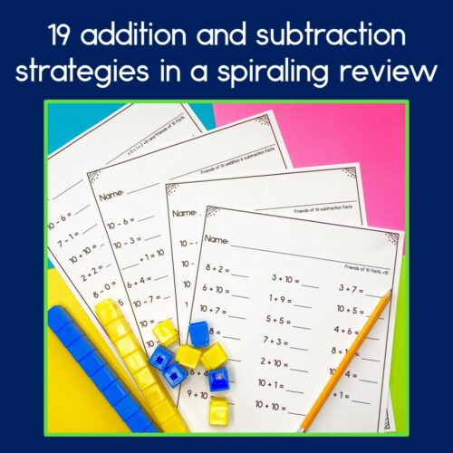 Math Facts Strategies for Addition and Subtraction to 20 | Made By Teachers