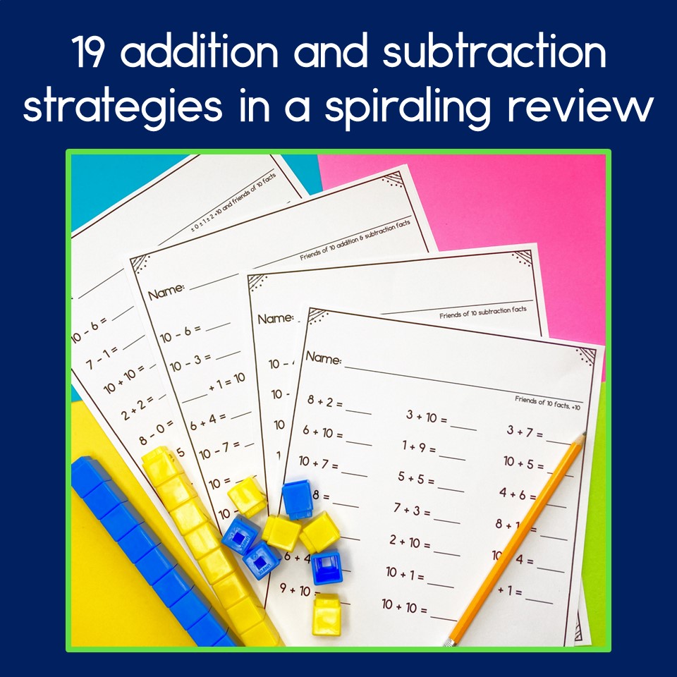 Math Facts Strategies for Addition and Subtraction to 20 | Made By Teachers