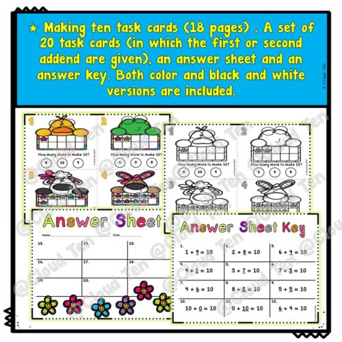 Ways to Make Ten - Activities and Game | Made By Teachers