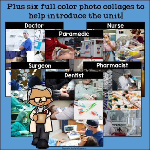 Medical Careers Mini Book for Early Readers | Made By Teachers