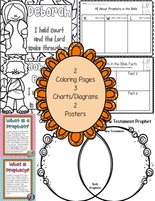 Prophets in the Bible Activity Pack | Made By Teachers