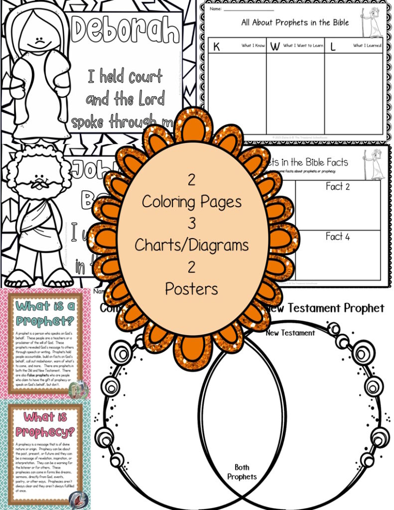 Prophets in the Bible Activity Pack | Made By Teachers