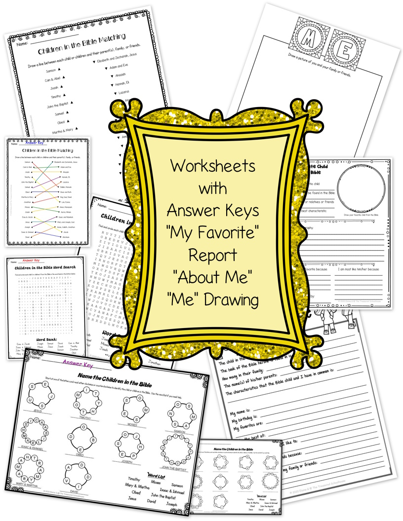Children in the Bible Activity Pack | Made By Teachers