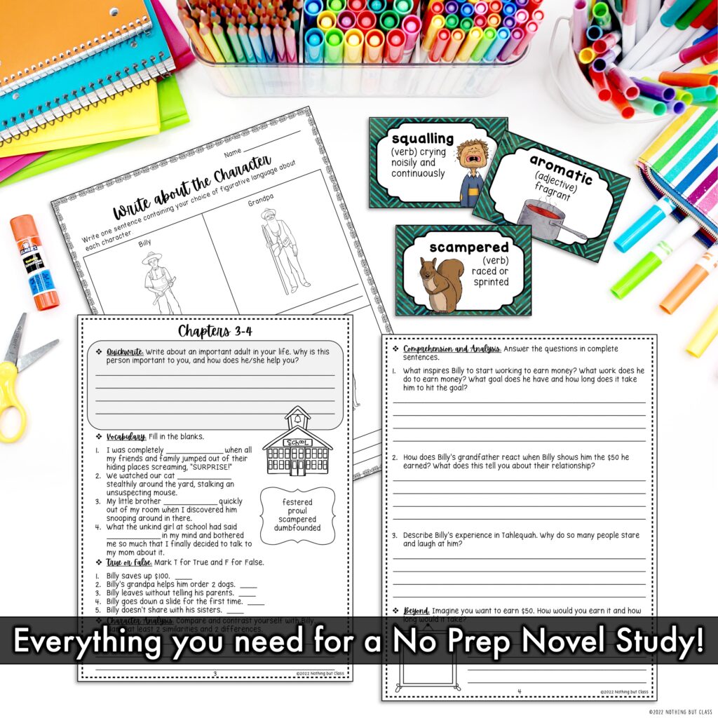 Where the Red Fern Grows Novel Study Unit | Made By Teachers