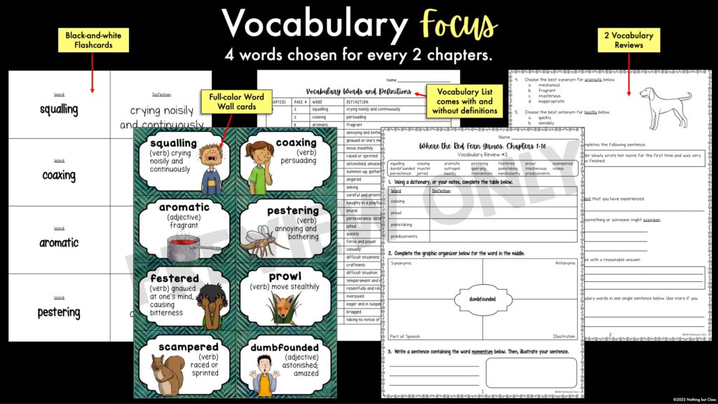 Where the Red Fern Grows Novel Study Unit | Made By Teachers